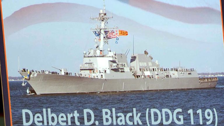 US Navy Launches Next Destroyer, The Future USS Delbert D. Black ...