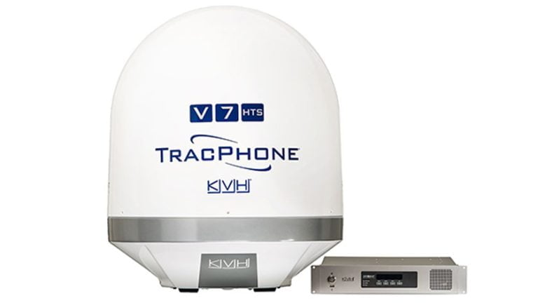 KVH TracPhone V7-HTS Delivers Maritime Broadband At Triple The Speed ...