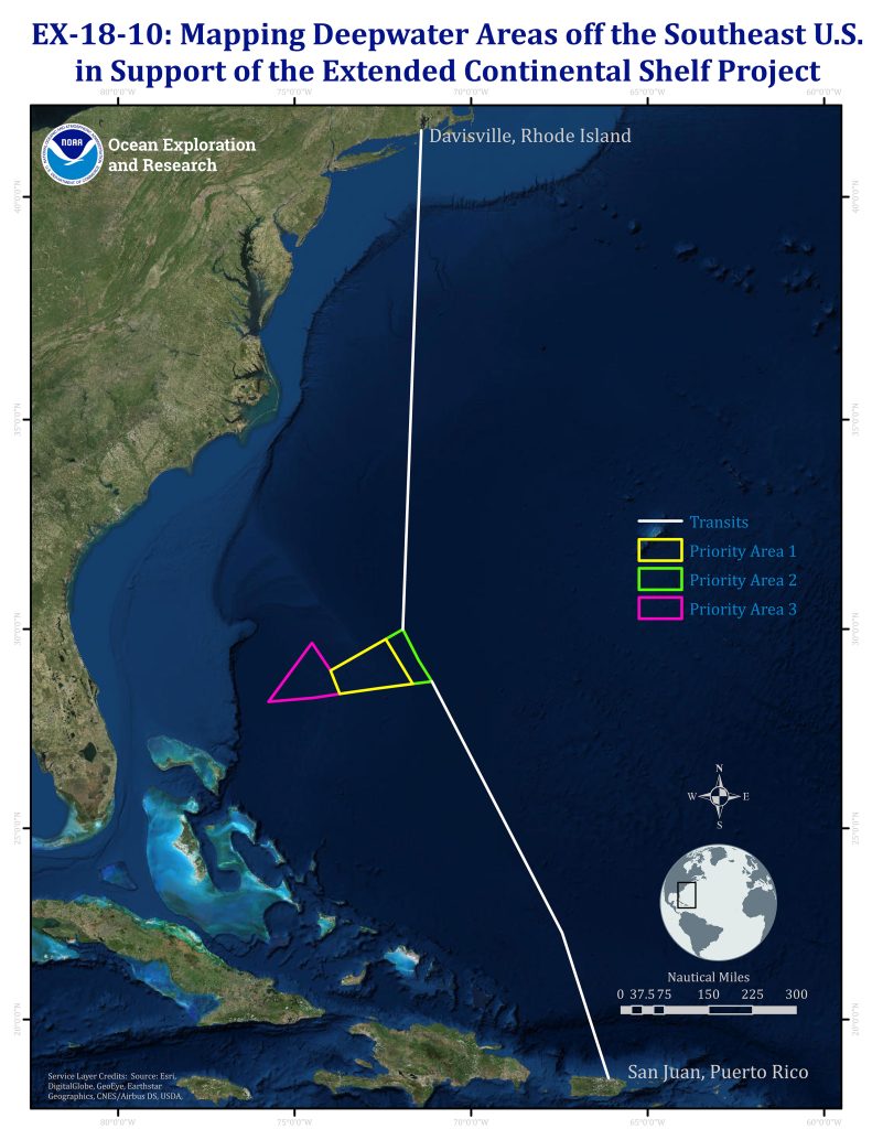 NOAA Mapping Deepwater Seafloor Off Southeast U.S. | Ocean News ...
