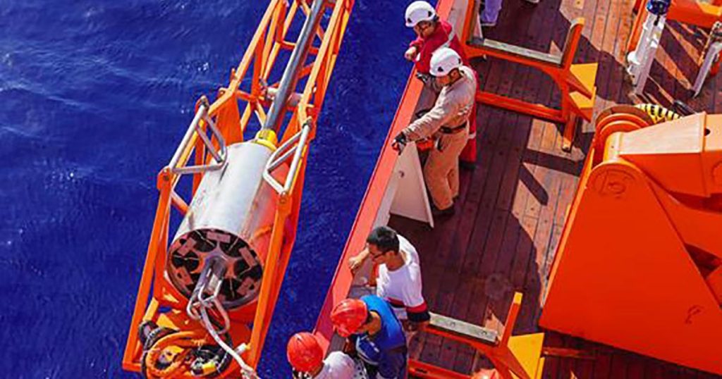 OSIL’s Giant Piston Corer System In The South China Sea | Ocean News ...