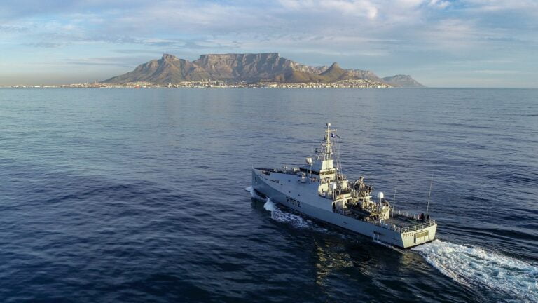 South African Navy Naming Ceremony Of 2nd Multi Mission Inshore Patrol ...