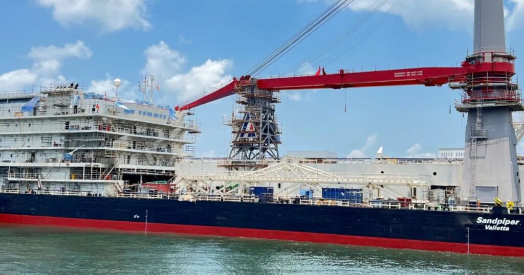 Allseas’ New Shallow Water Offshore Construction Barge Inaugurated ...