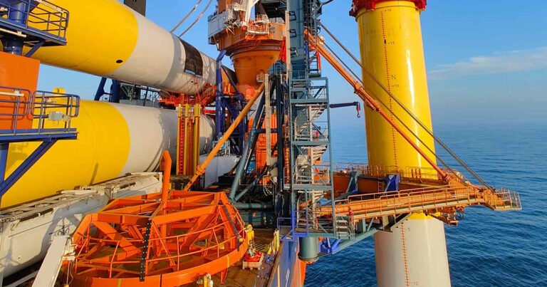 RWE Installs First Turbine Foundation At Its Flagship Sofia Offshore ...