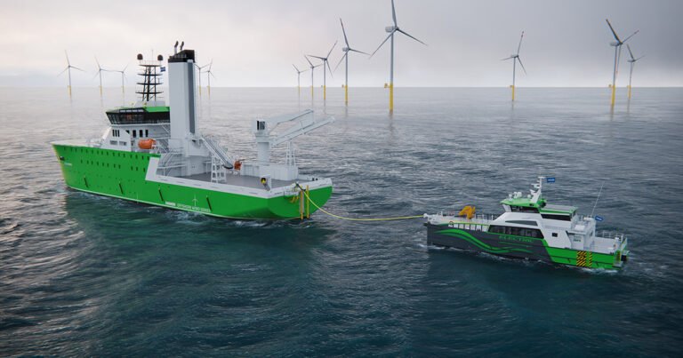 New Offshore Charging Solution For Fully Electric CTVs | Ocean News ...