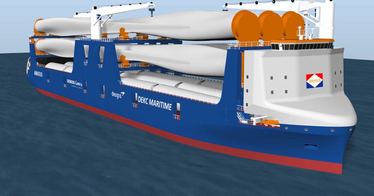 Advanced Offshore Wind RoRo Vessel Successfully Launched By Concordia ...