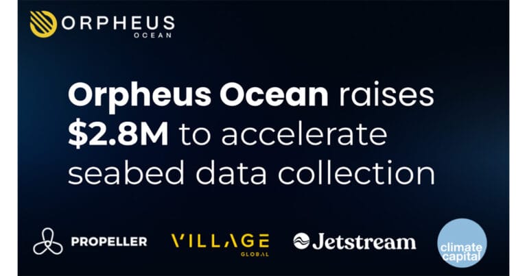 Orpheus Ocean Announces Pre-Seed Funding To Enable Commercial AUV Demos