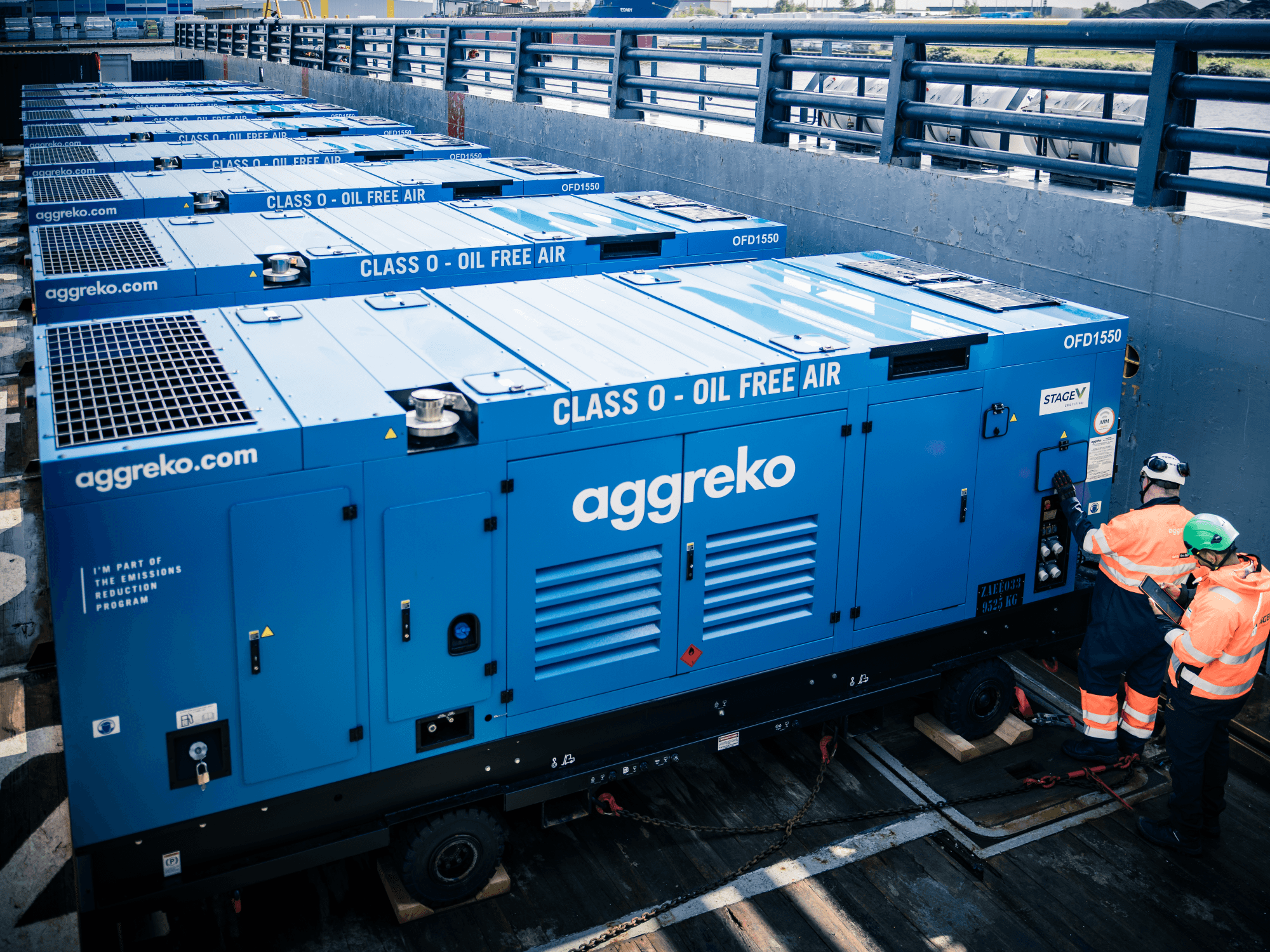 Aggreko Supports Bubble Curtain Deployment At Offshore Wind Farm ...